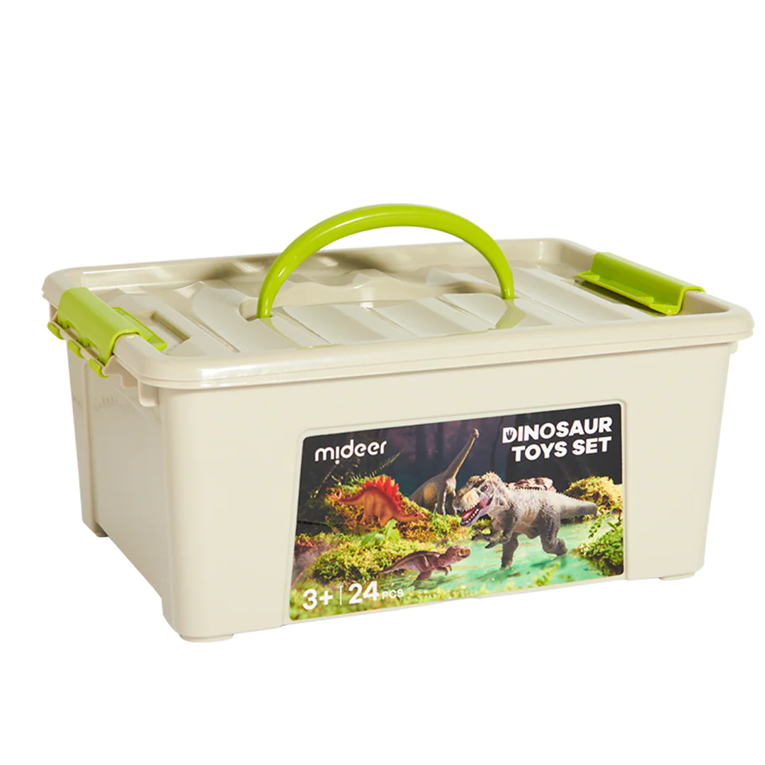 Mideer - Dinosaur Playset - 24 Pieces – Zar World