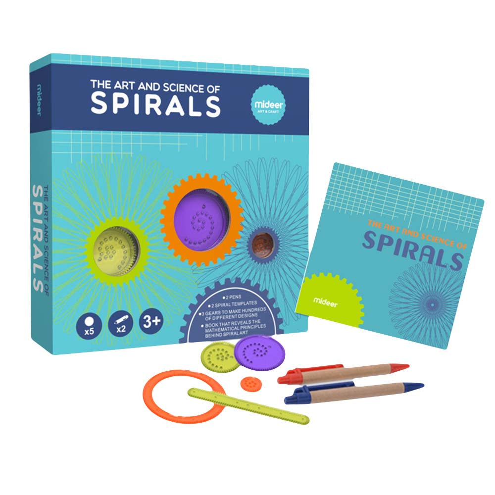 Mideer - Children's Spirograph Drawing Tool Set – Zar World